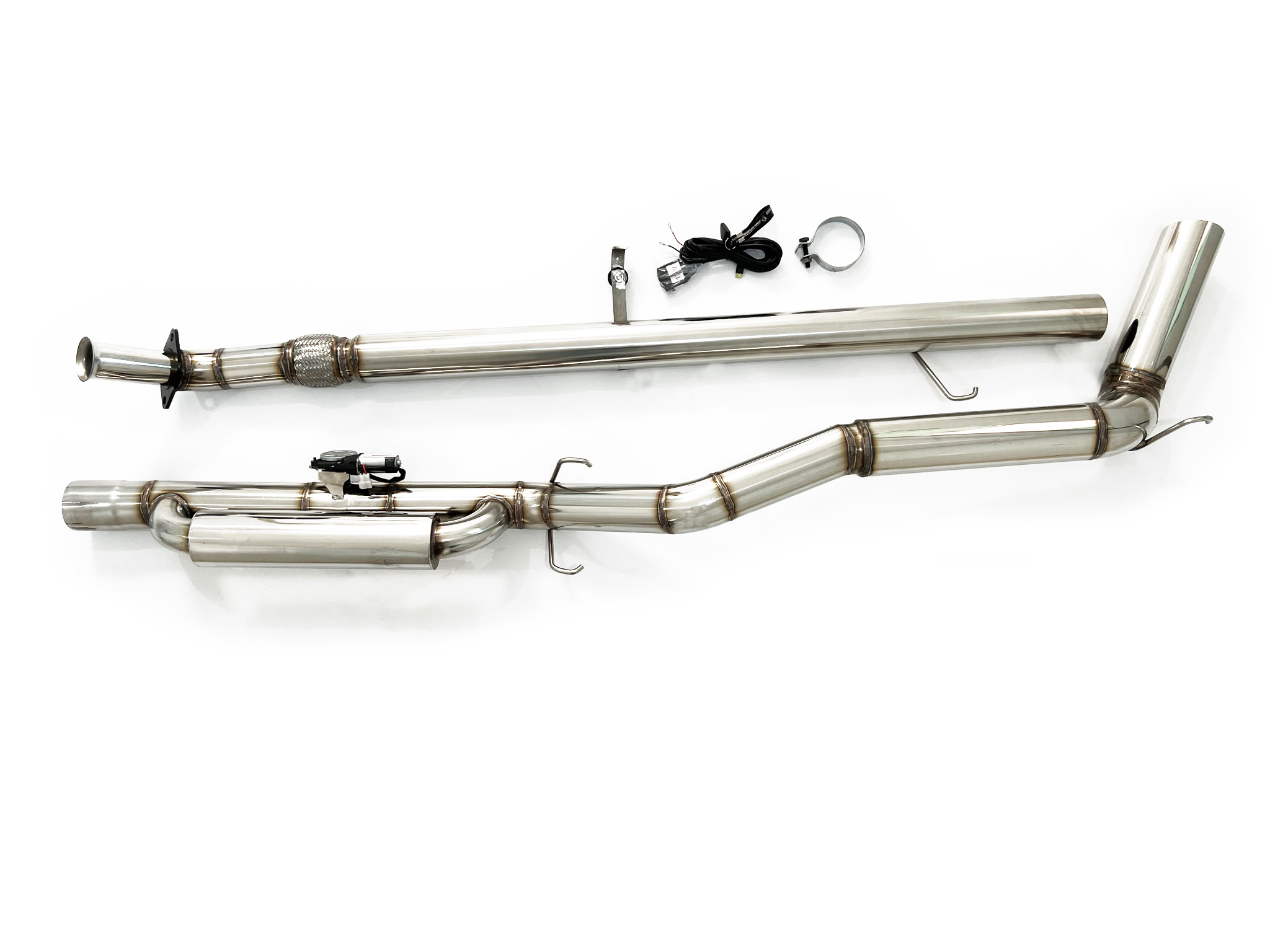 KIT FULL INOX COM DIFUSOR GRINGO HILUX 2.8 PONTEIRA EM 4 POLEGADAS ...